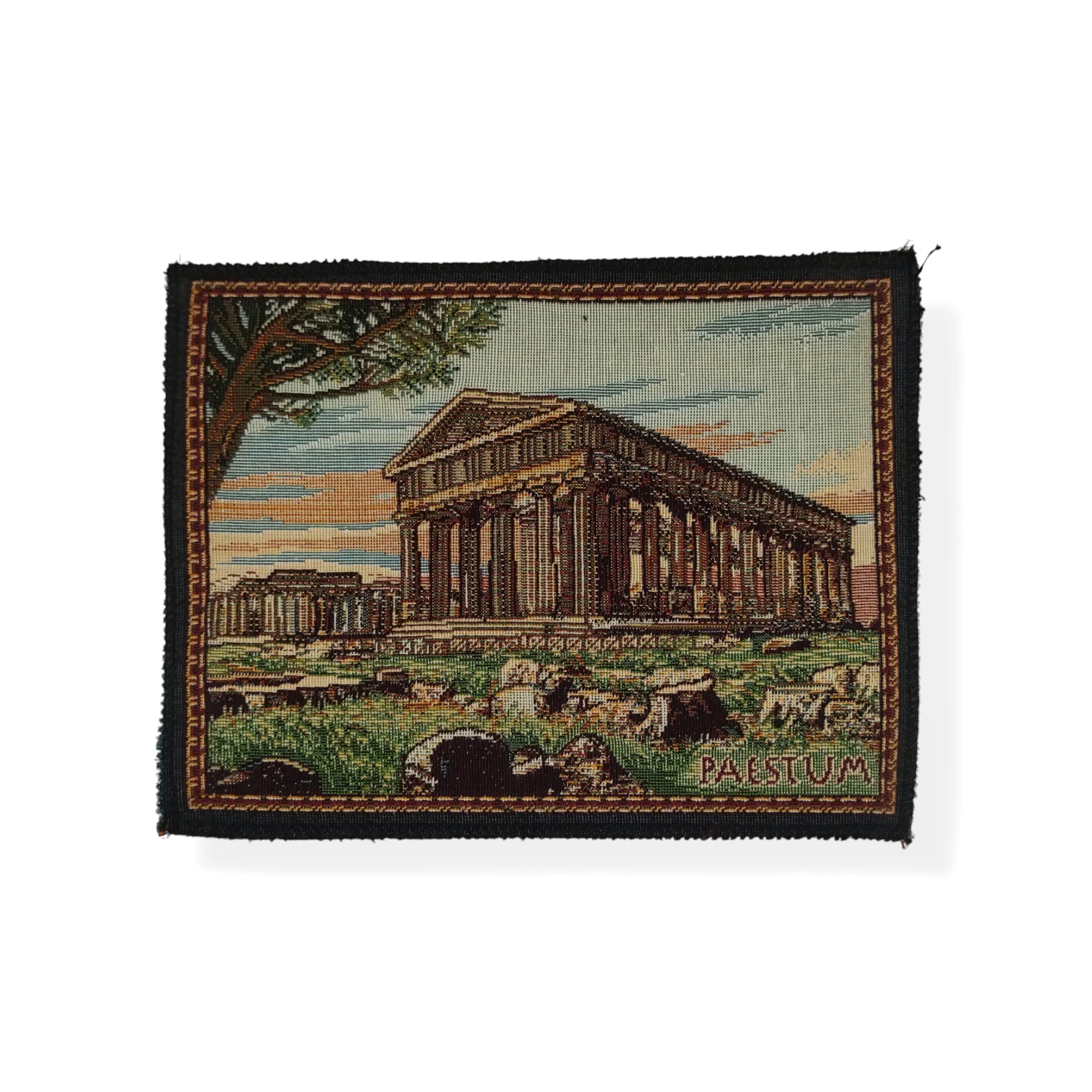 Arazzo Mousepad Greek Art – Temple of Neptune and Diver of Paestum ...